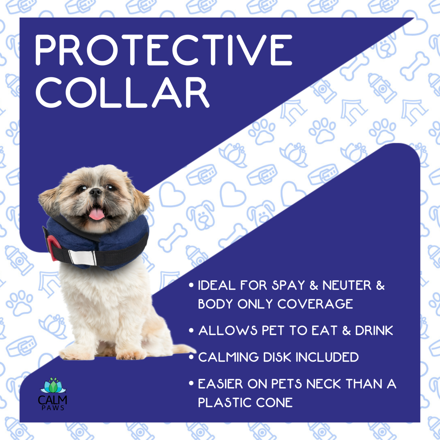 PROTECTIVE COLLAR – DOGS – Calm Paws