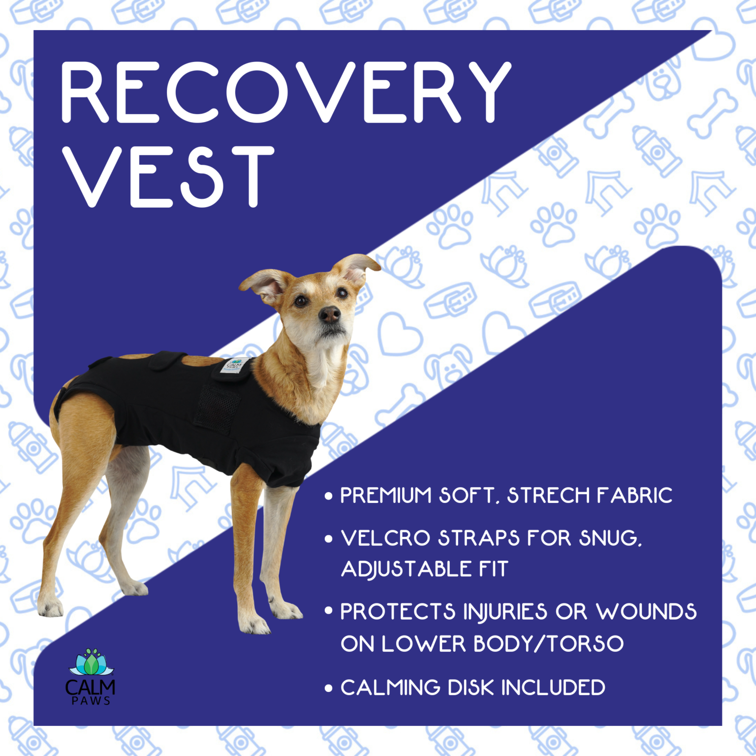 RECOVERY VEST – Calm Paws
